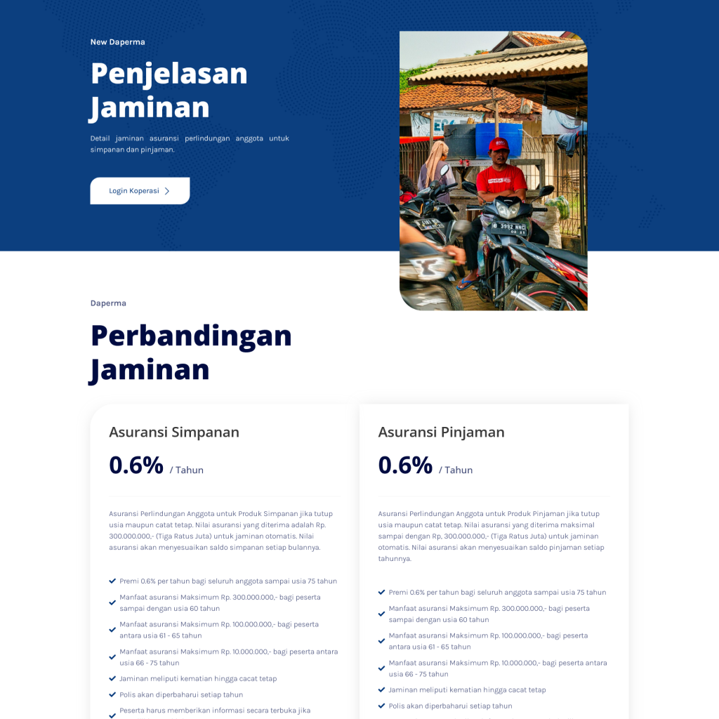 [System Development] New Daperma - Insurance Claim Application - Data Polis Development