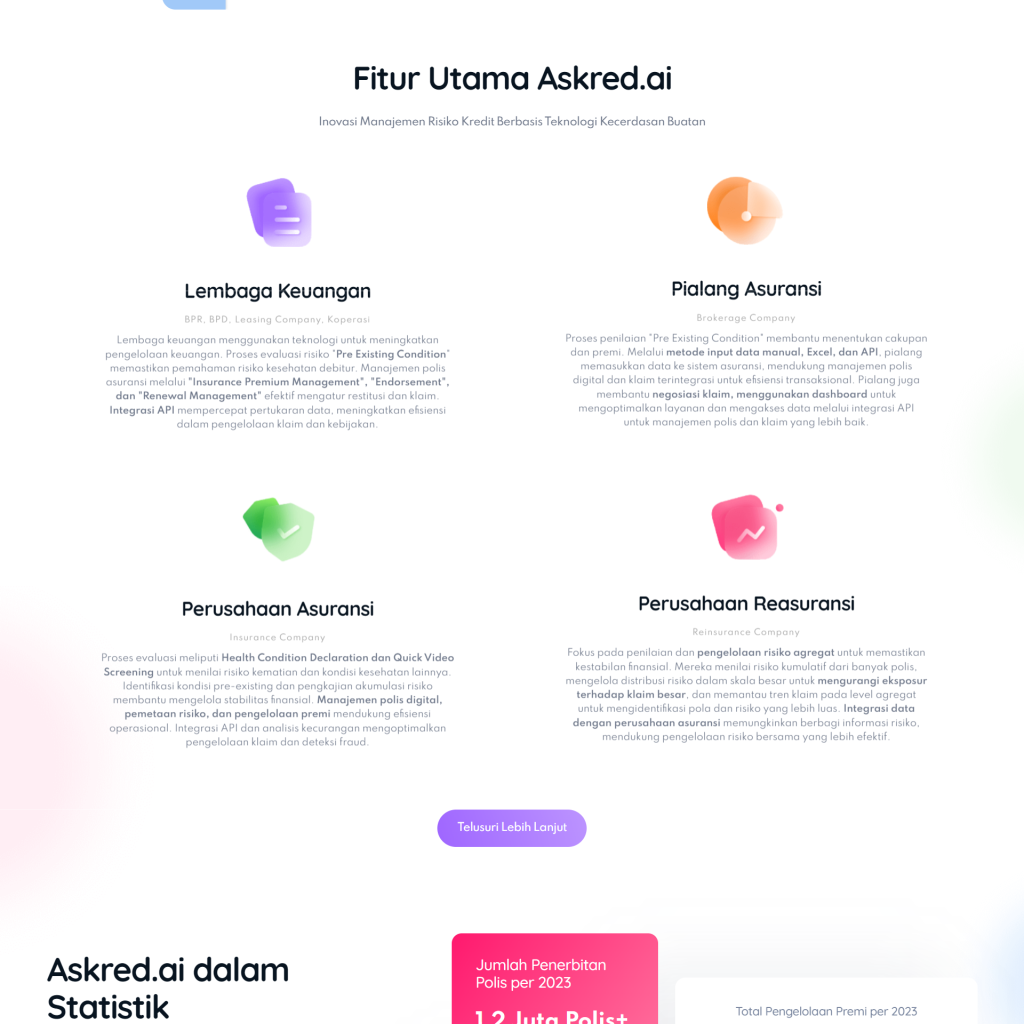 [System Development] Askred.ai - AI Integrated Insurance Credit Risk Management Solution - Data ...